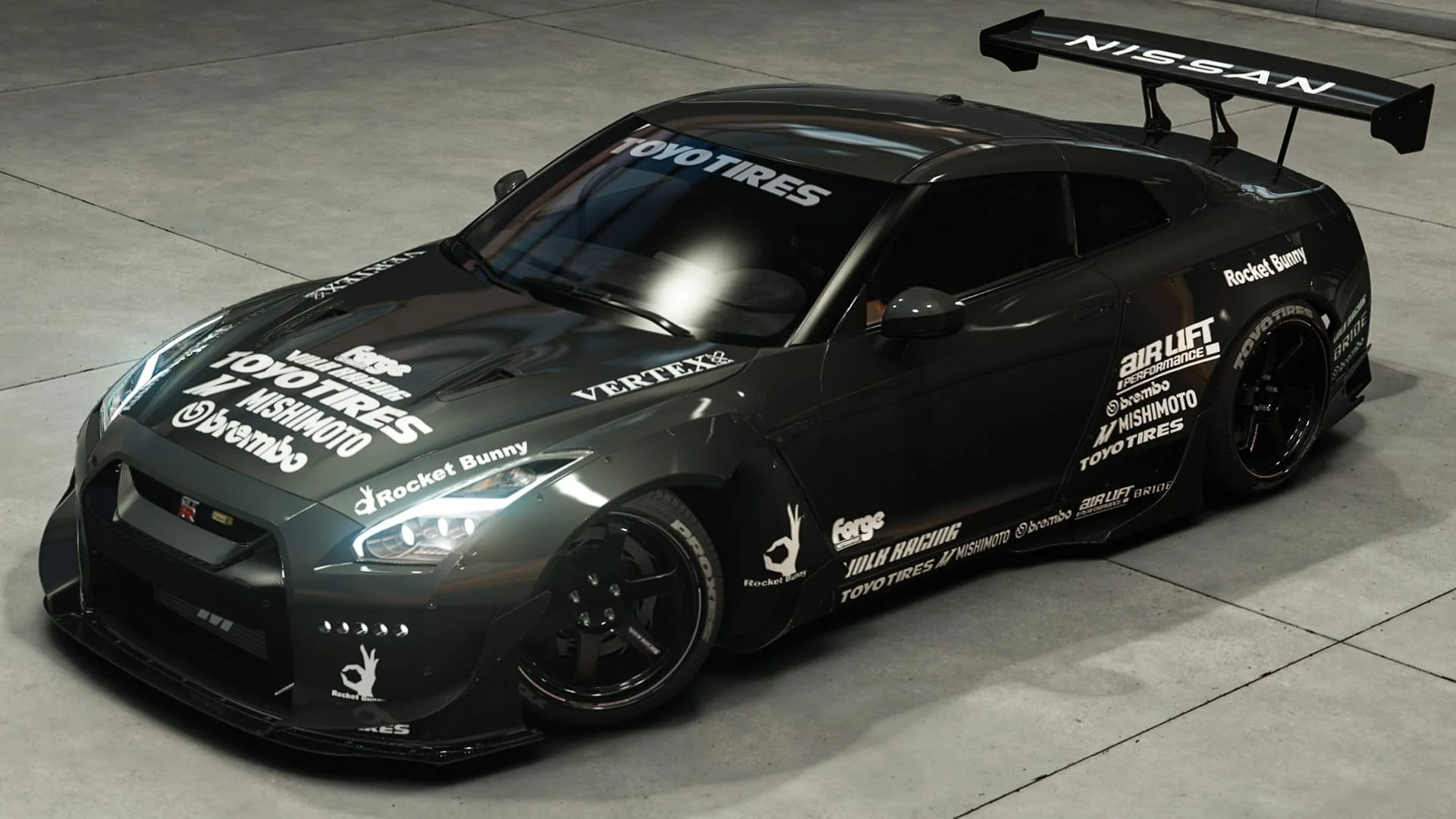 Nissan GT-R35 Rocket Bunny By HitachiMedia & BucketRain | Download Free ...