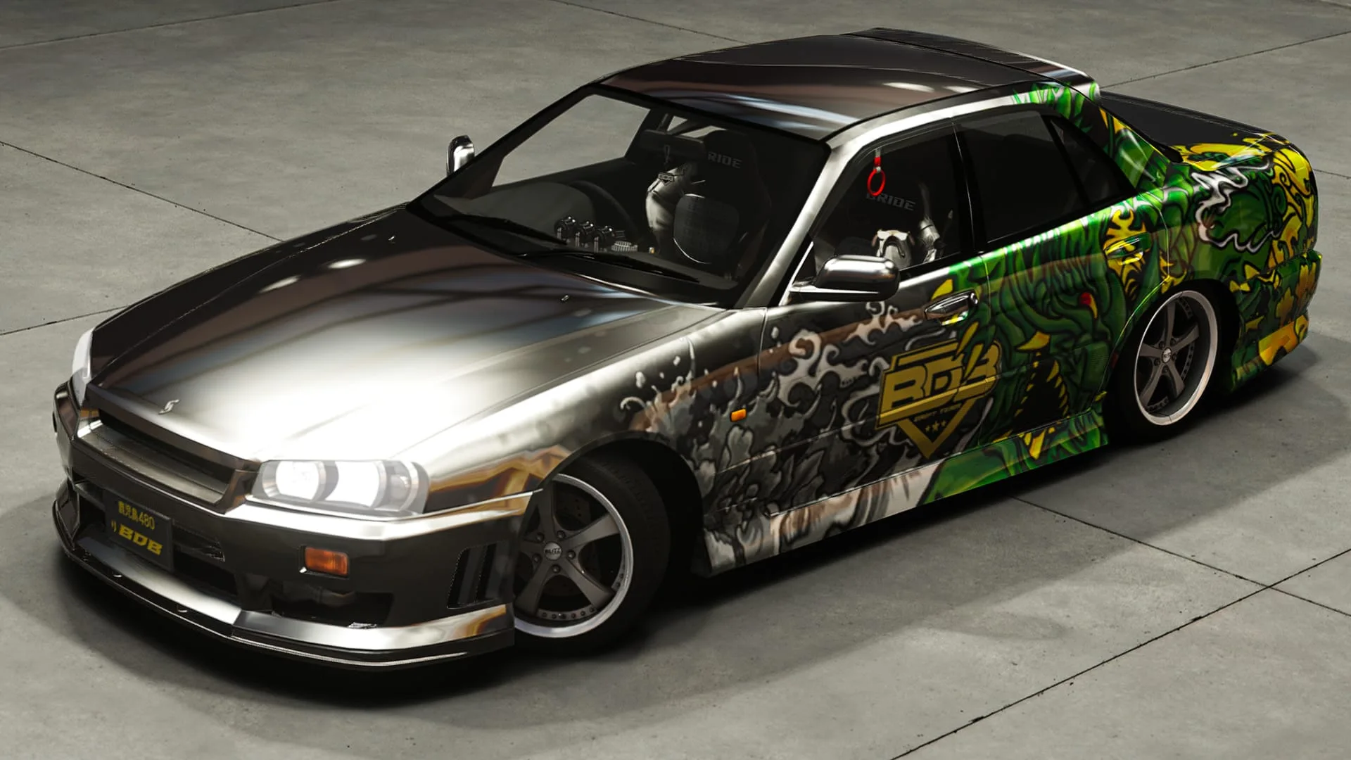BDB Nissan Skyline ER34 25GT | Download Free Car Mod - Assetto Hub