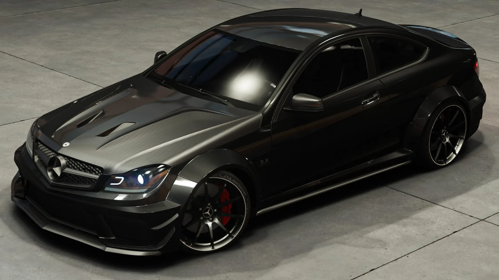 Mercedes C63 AMG Black Series Stage 3 Amed | Download Free Car Mod ...