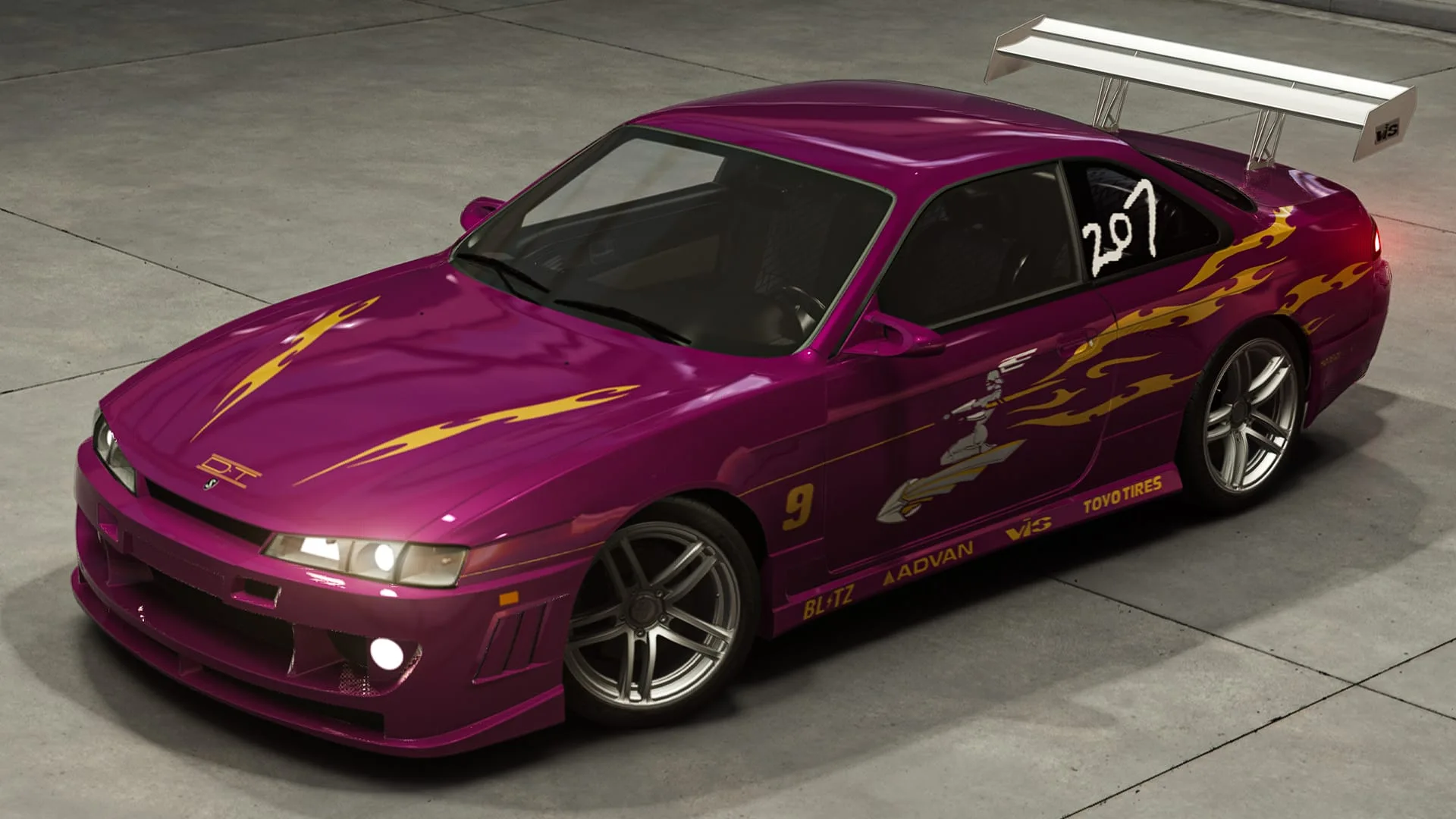 Nissan s14 Letty (Fast and Furious) | Download Free Car Mod - Assetto Hub